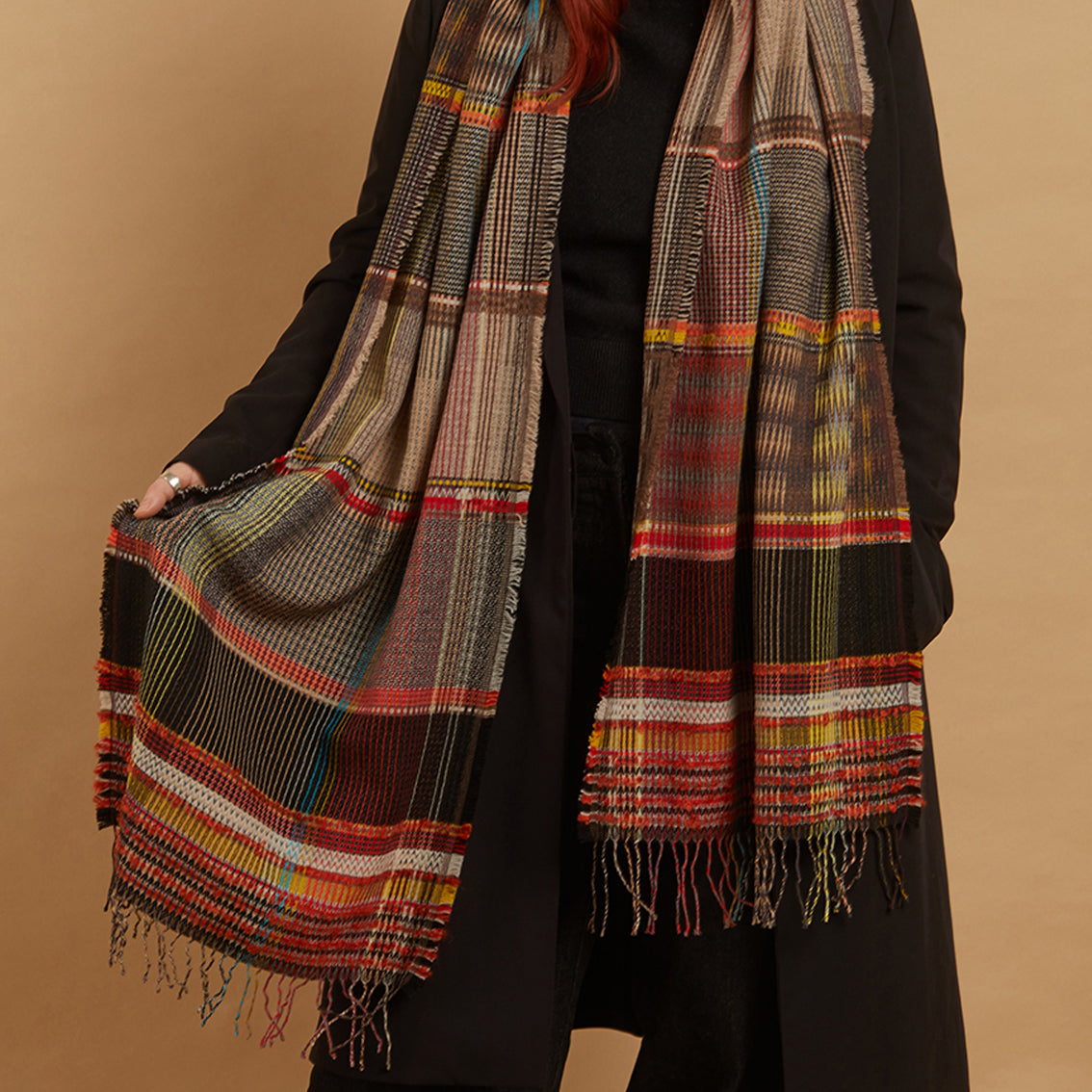 Lambswool Mohair Wraps | Woven Merino Lambswool Mohair Wraps – Wallace Sewell