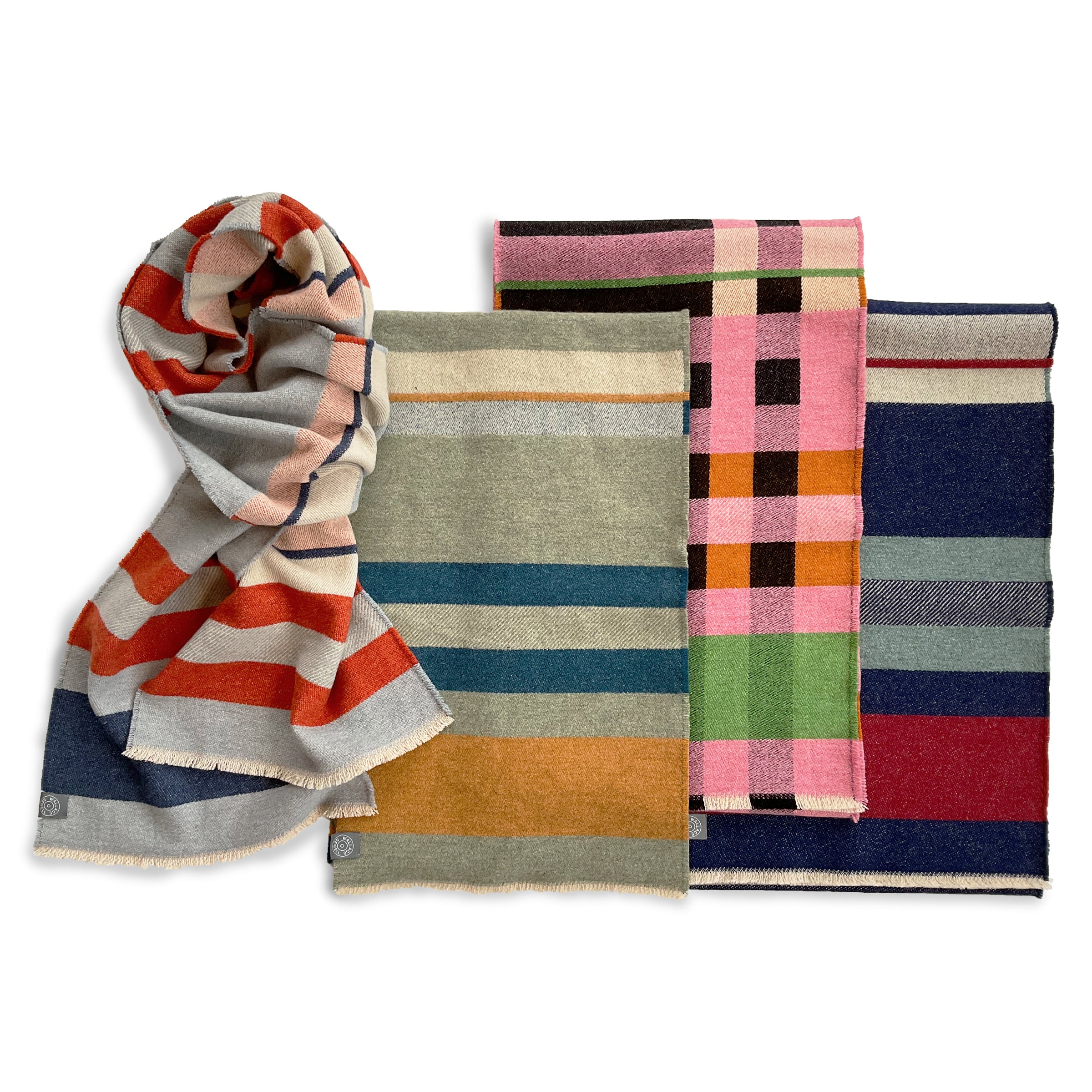 Gunta Stölzl Re-Edition Wraps | Woven Merino Lambswool Scarves – Wallace Sewell