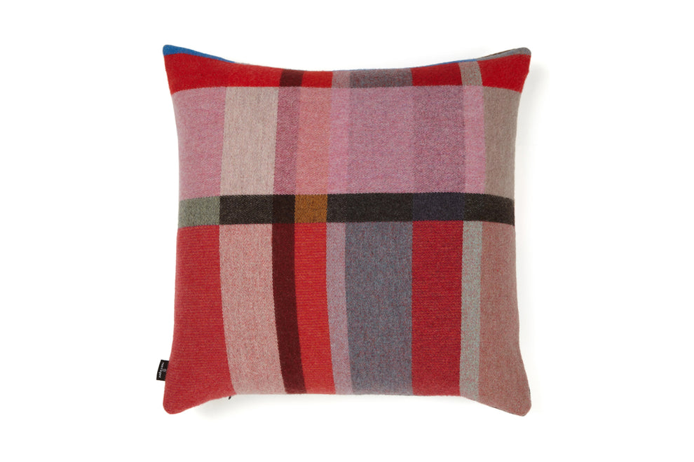 Lasdun Block Cushion | Woven Merino Lambswool – Wallace Sewell