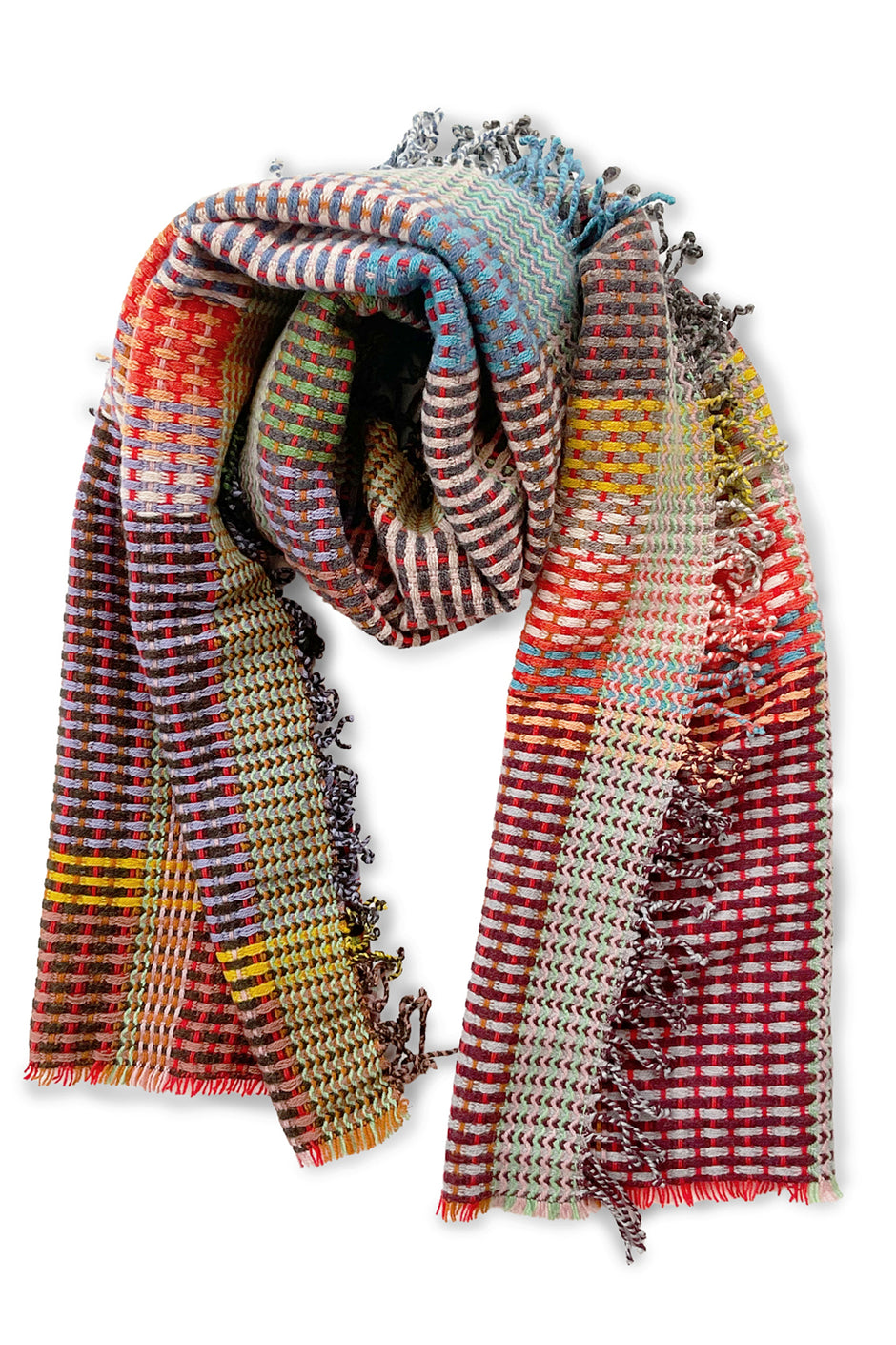 Basket Weave Wraps | Woven Merino Lambswool Blanket Wraps – Wallace Sewell