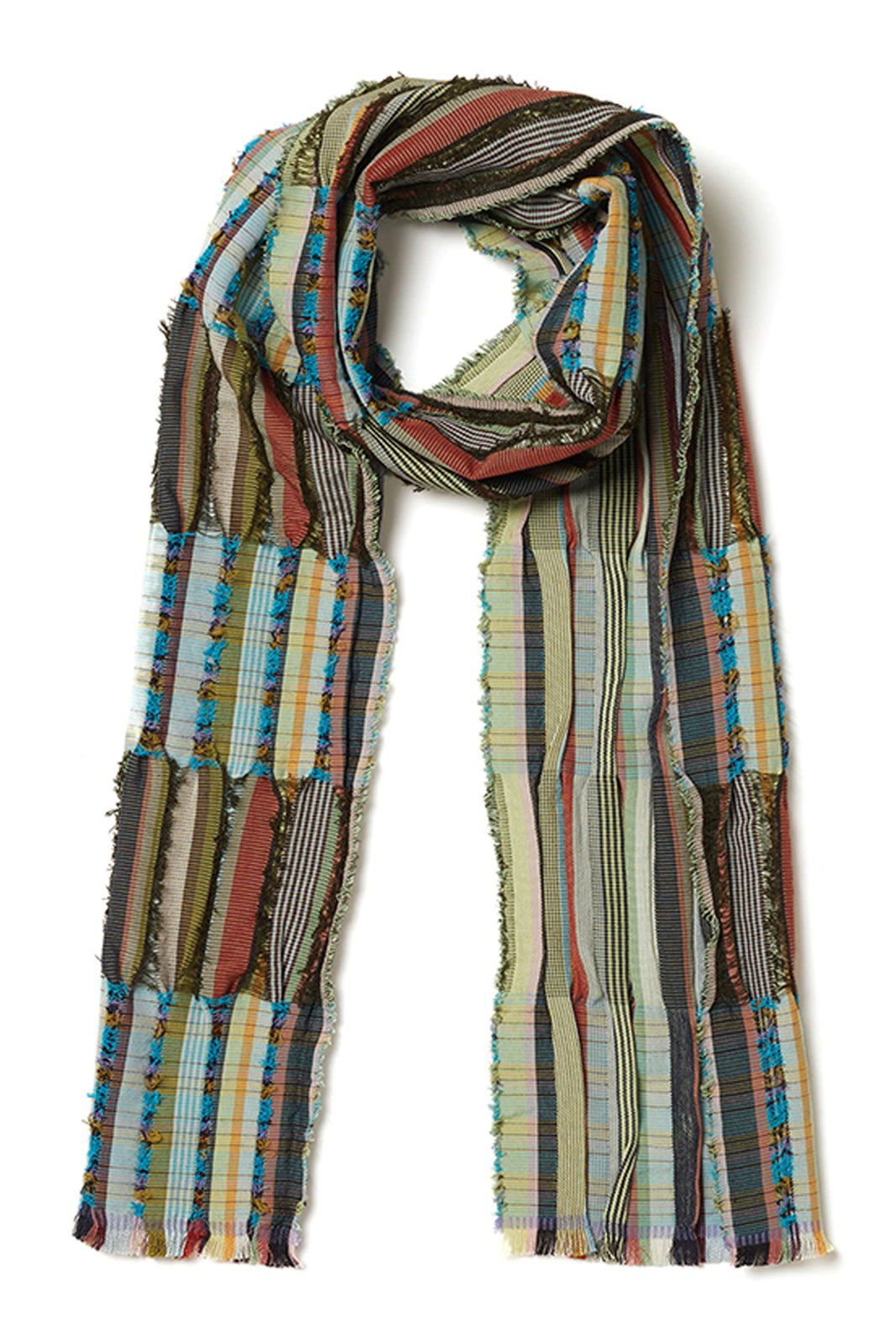 Silk & Wool Crepe Scarves | Woven Silk & Wool Crepe Scarves – Wallace ...